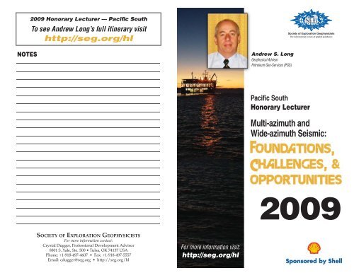 Multi-azimuth and Wide-azimuth Seismic: