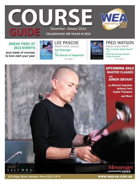 printable course guide - WEA