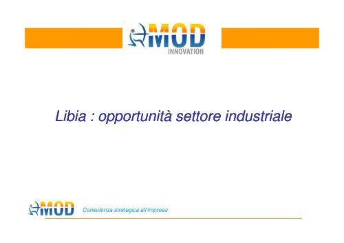 Libia - MOD Innovation