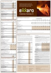 Step 1 – Prospective Supplier – Details SUPPLY CHAIN ... - Exxaro