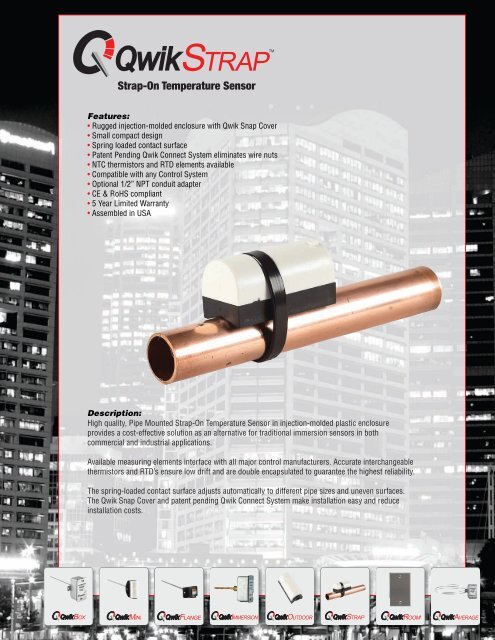 Strap-On Temperature Sensor - AAM Extras