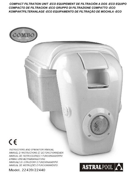 compact filtration unit -eco equipement de filtración a dos ... - Poolaria