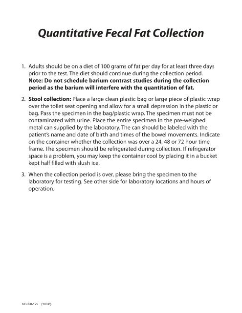Quantitative Fecal Fat Collection Instructions.pdf
