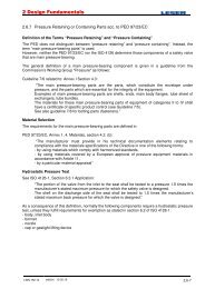 2.6.6 Pressure Retaining or Containing Parts acc. to ASME ... - LESER