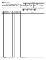 ps 4546-d, preventive maintenance inspection ... - NALC Branch 78
