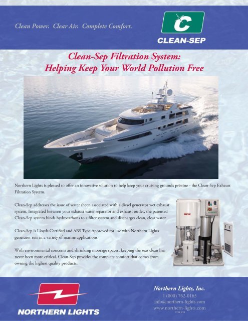 Clean-Sep Brochure - Northern Lights