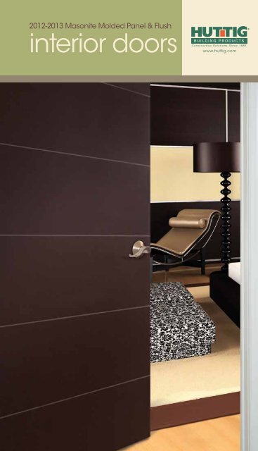 Masonite Molded Panel & Flush Brochure - Huttig Building Products