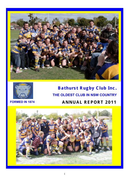 the oldest club in nsw country - Bathurst Bulldogs Rugby