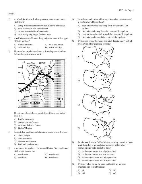 New York State Earth Science Regents Review - The Earth Images Revimage.Org