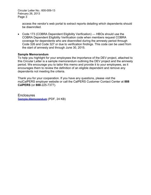 Parts Of Circular Letter