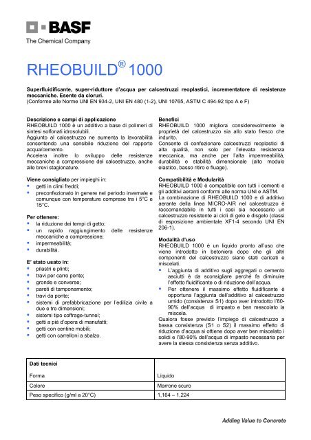 RHEOBUILD 1000
