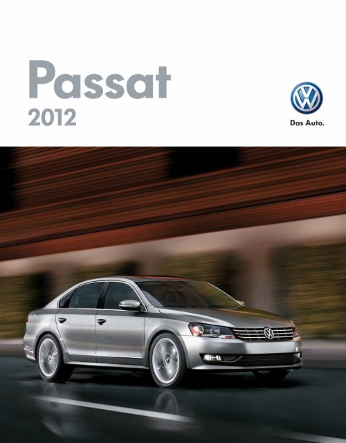 [pdf] 2012 Passat Brochure - Volkswagen Canada