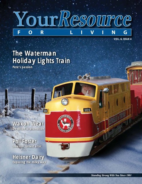 Your Resource for Life Magazine Template - Resource Bank