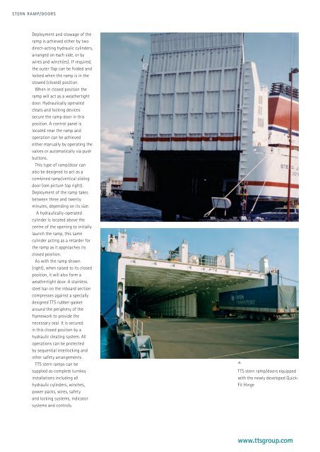 STERN RAMP/ DOORS Deploym