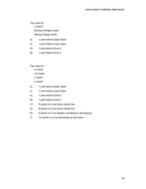STATIT QUALITY CONTROL FI