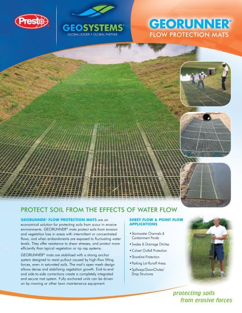 Georunner Flow Protection Mats