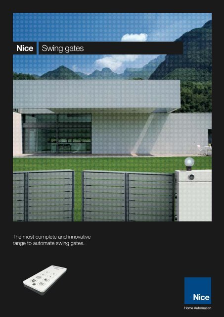 Nice Swing gates - Fagel