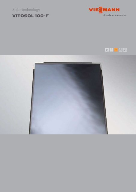 VITOSOL 100-F Solar technology - Viessmann