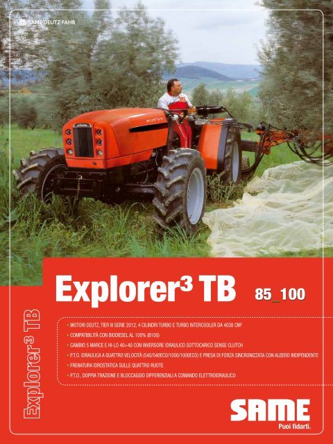 Trattori Same Explorer3tb 85-100