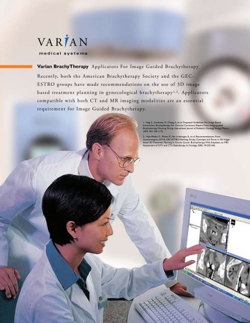 Image Guided Brachytherapy - Varian