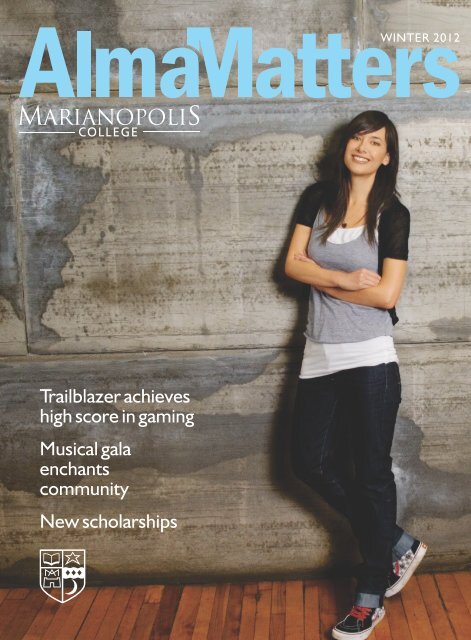 Alma Matters winter 2012 - Marianopolis