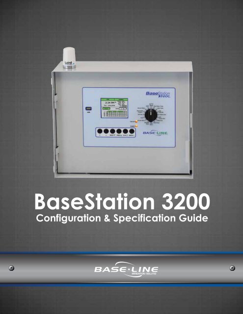 BaseStation 3200 Configuration Guide - Baseline Systems