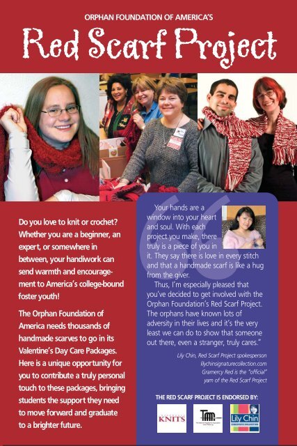 Red Scarf Project brochure - Lily Chin