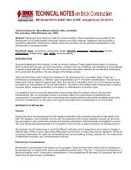 Technical Notes 21C - Brick Masonry Cavity Walls - Construction ...