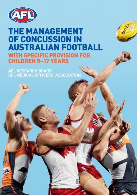 THE MANAGEMENT OF CONCUSSION IN ... - AFL Community