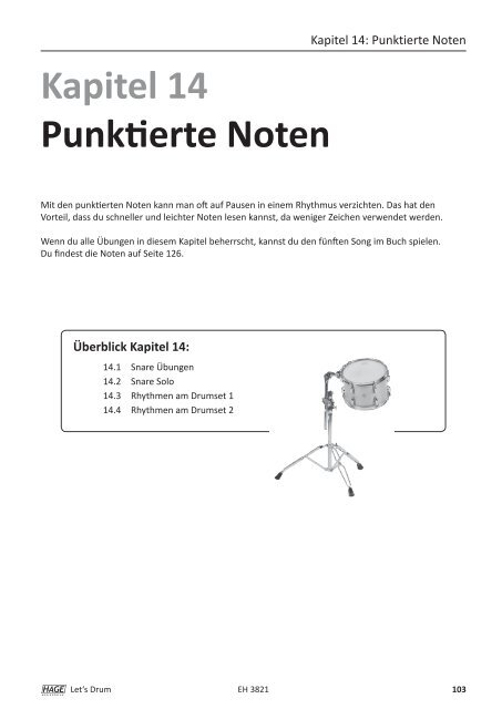 Kapitel 14 Punktierte Noten