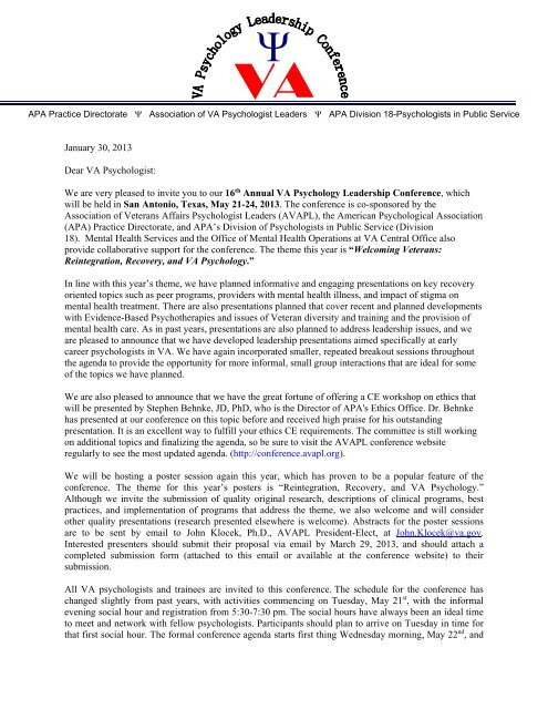 Leadership Conference Invitation