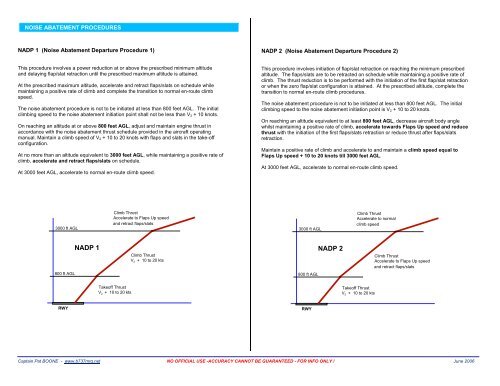 Noise Abatement Procedures