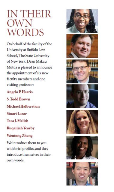 Introducing Angela P.Harris, S. Todd Brown, Michael Halberstam ...