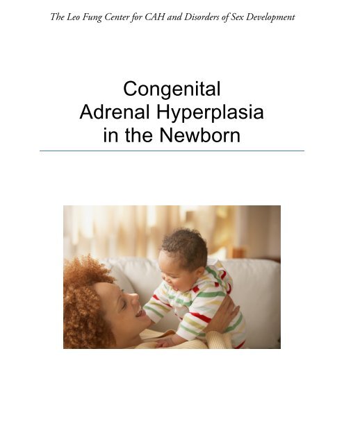 Congenital Adrenal Hyperplasia In The Newborn Department Of