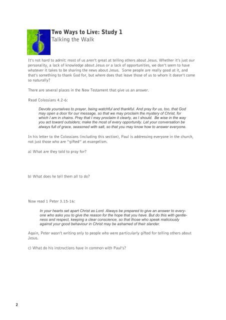 Two Ways to Live #1 [PDF]