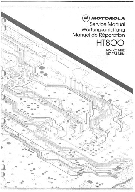 Motorola HT800 / Storno CQP 8000