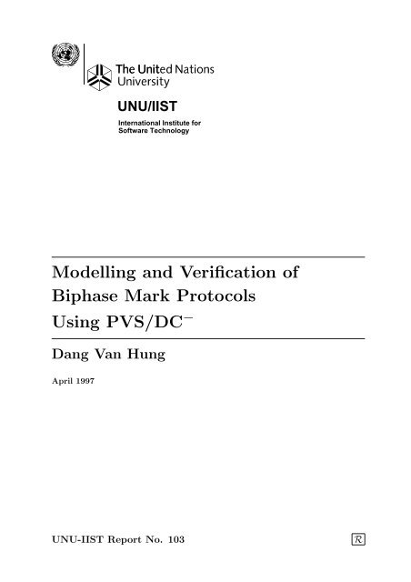 Modelling and Verification of Biphase Mark Protocols Using PVS/DC