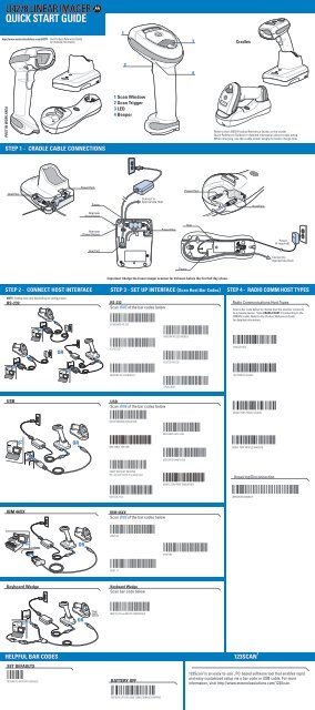 quick start guide li4278 linear imager helpful bar codes 123scan