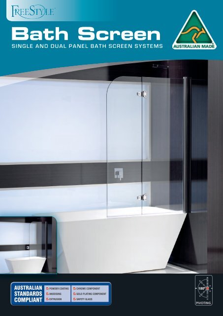 freestyleâ ¢ Bath screen - Dias