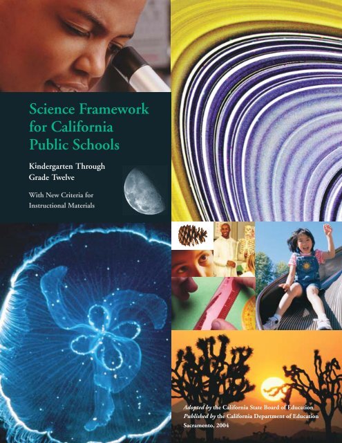 Science Framework, part 1 - Free Downloads (CA Dept of Education)