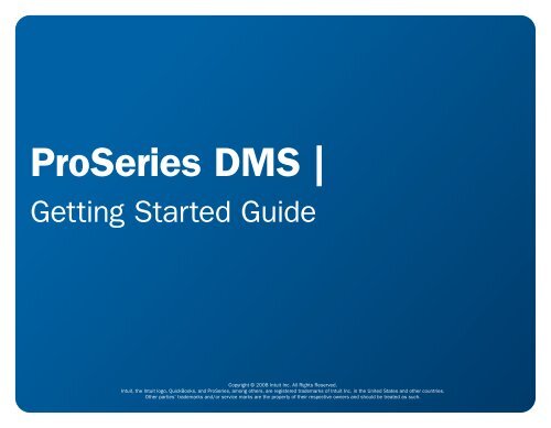 ProSeries DMS | - Intuit