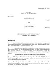 court of appeal for ontario appellant's factum - AIDWYC