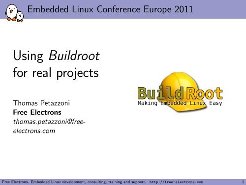Using Buildroot for real projects