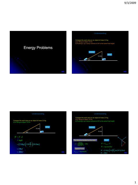 Energy Problems - The Burns Home Page
