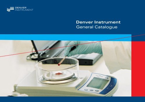 Denver Instrument General Catalogue