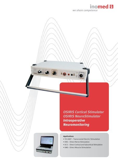 OSIRIS Cortical Stimulator OSIRIS NeuroStimulator ... - Glomedical