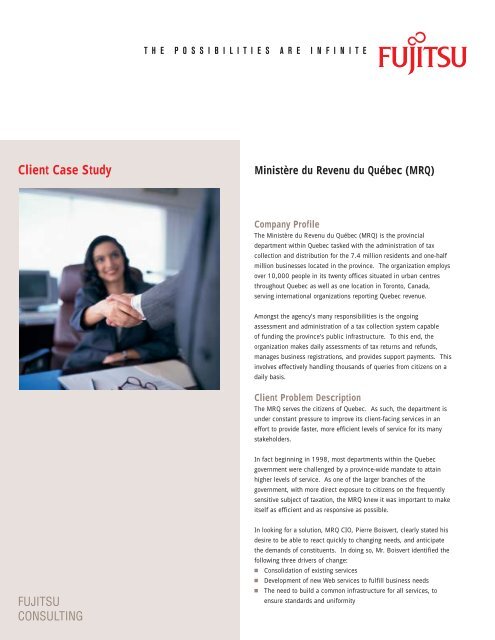 Client Case Study - Fujitsu