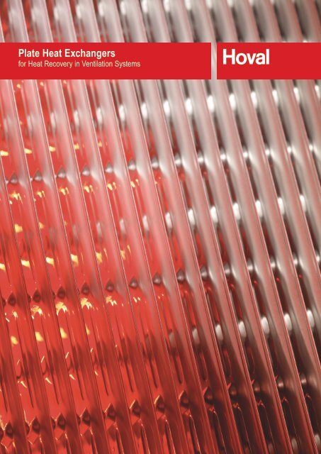Plate Heat Exchangers - Hoval