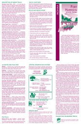 Buffalo Ridge Campground Map - Brown County State Park