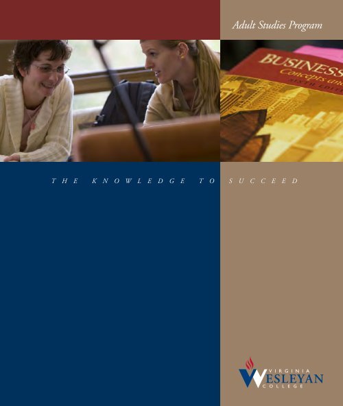Adult Studies Program - Virginia Wesleyan College